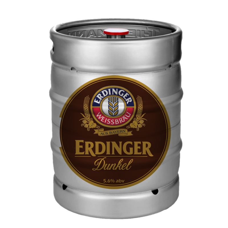 Erdinger Dunkel Weissbier - 20 ltr. fustage | Billigfadøl.dk